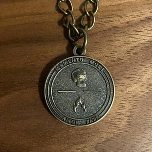 Stoic Necklace: the Cardinal Virtues, Memento Mori and Amor Fati - Etsy