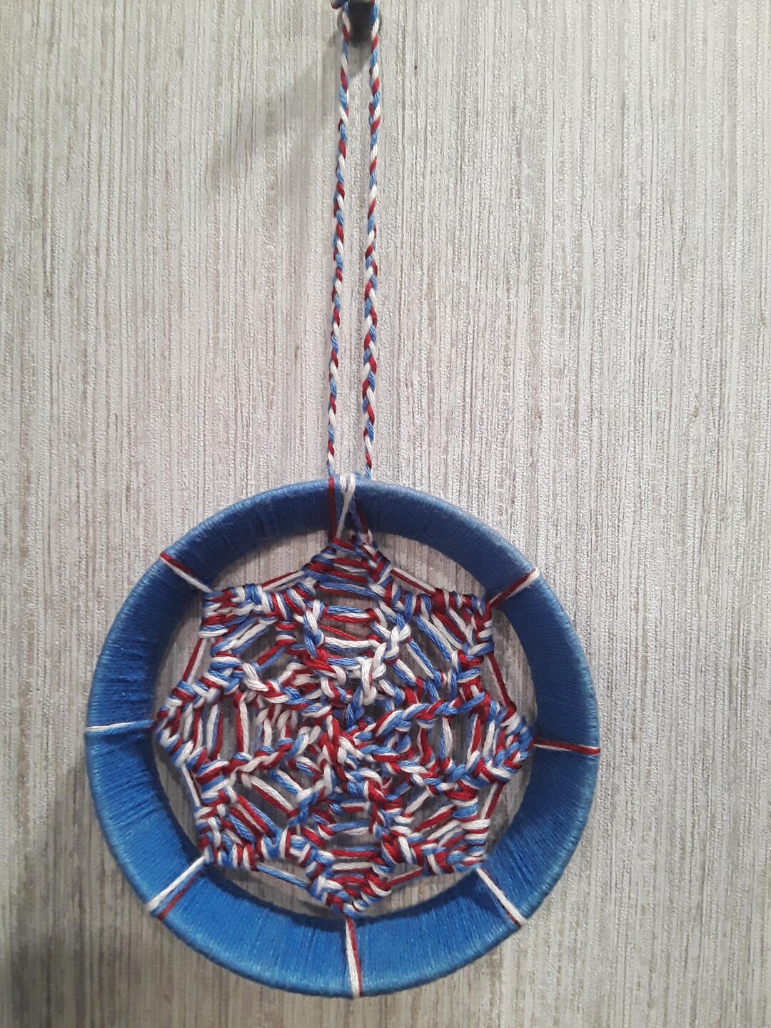 Patriotic Dream Catcher/4th of July/red, White and Blue Dreams - Etsy