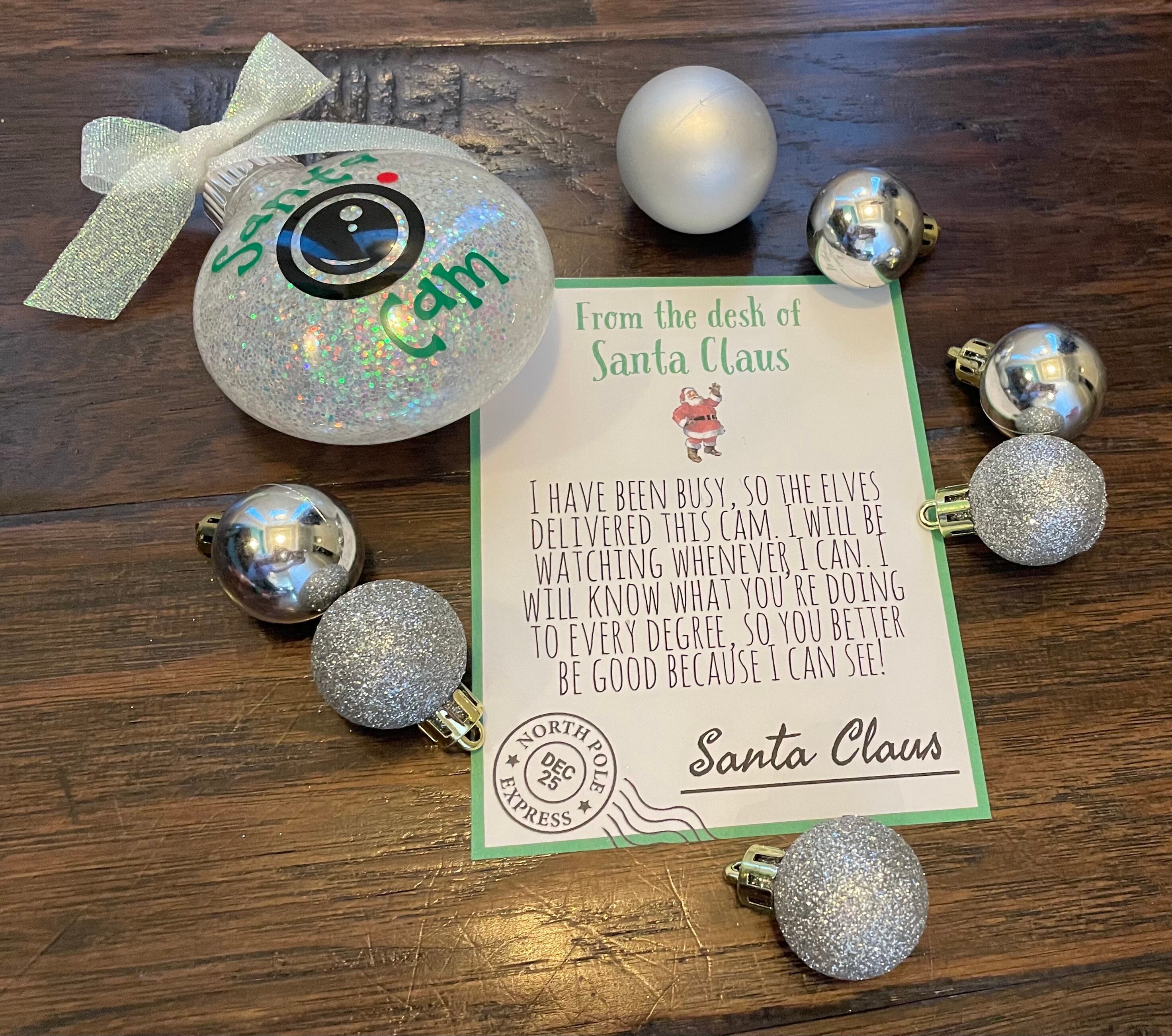 Santa Cam Letter, Printable Letter From Santa, Digital Download - Etsy