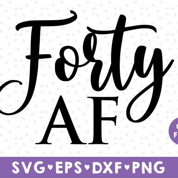 Forty Af - Etsy