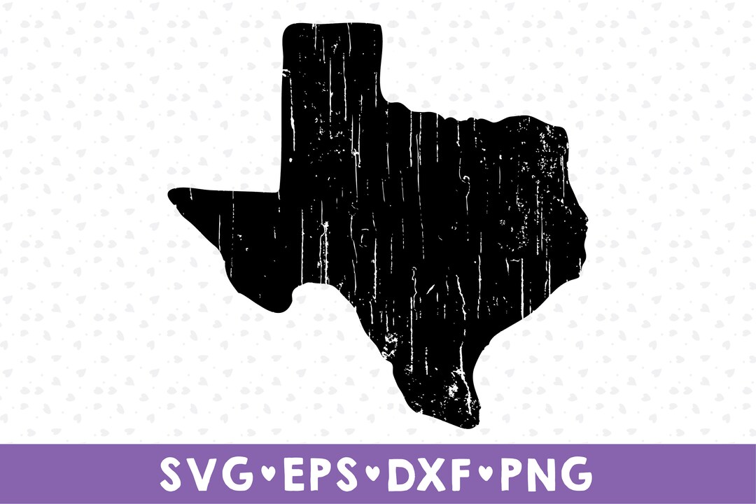 Distressed Texas Svg Texas SVG File Distressed SVG Texas - Etsy