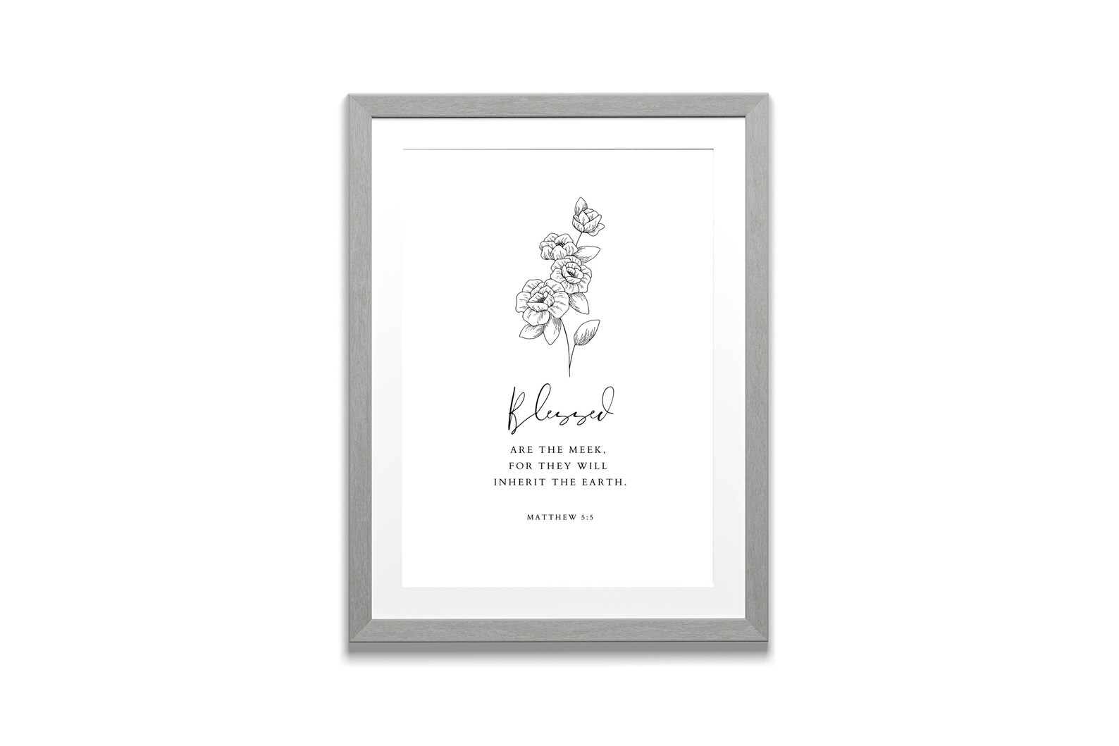 Matthew 5:3-10 | the Beatitudes Bundle | Set of 8 Bible Verse Printable ...