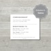 Relief Society Ministering Assignment Printable Card | Editable | Canva ...