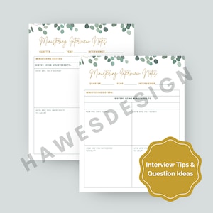 Ministering Interviews Downloadable | LDS Ministering Interviews ...