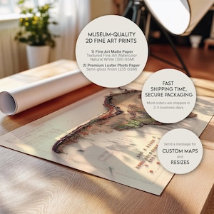 Geological Map of Germany (1869) - Vintage Wall Decor - Topography - Art Print - Unique Gift - Etsy