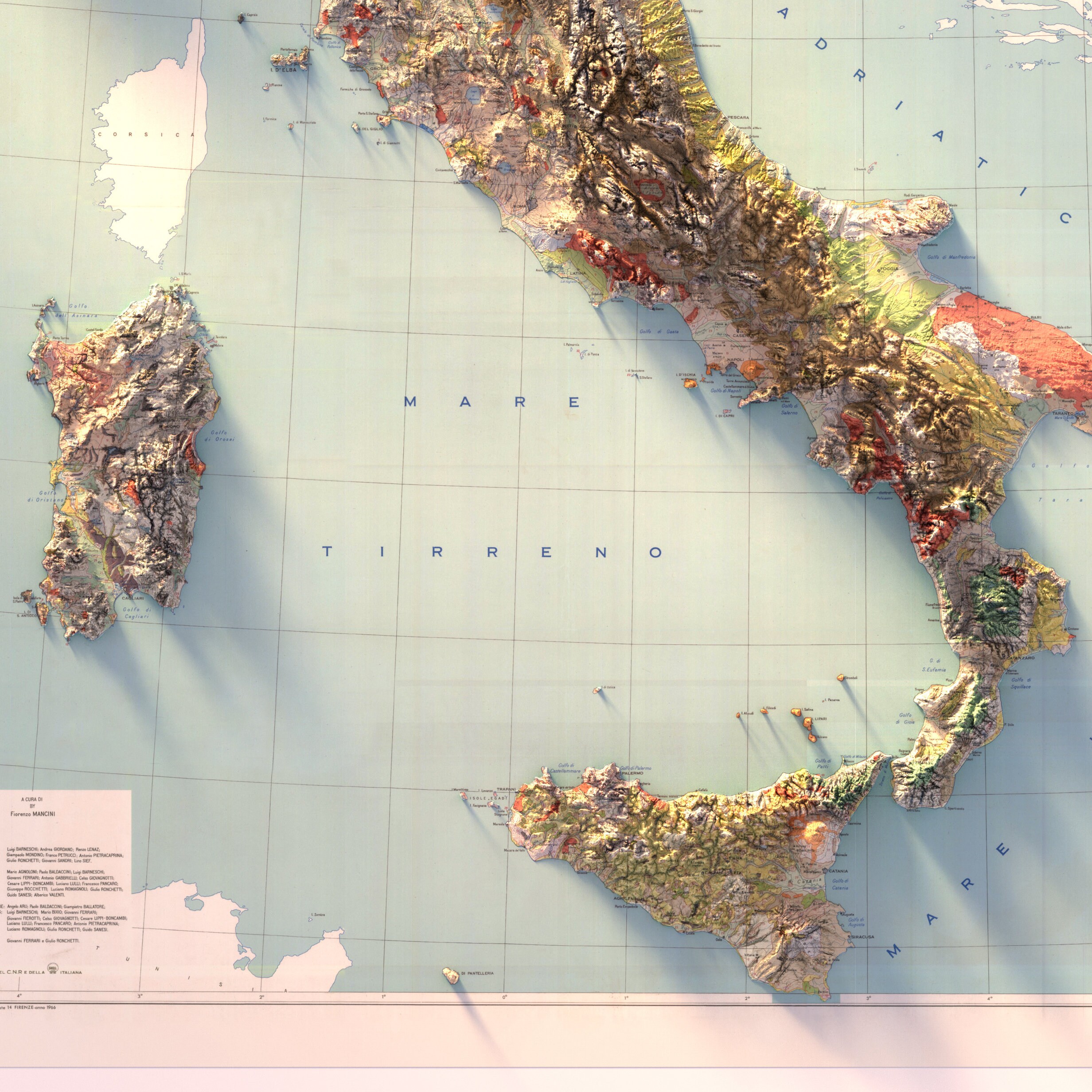 Italy Soil Map Vintage Map Print - Etsy