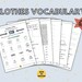 ESL MONEY BUNDLE: Vocabulary, Idioms, Phrasal Verbs Printable ...