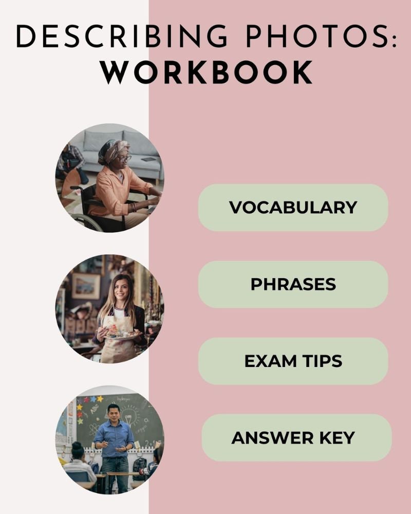 Describing Photos Workbook | How to English | How to Describe Photos ...