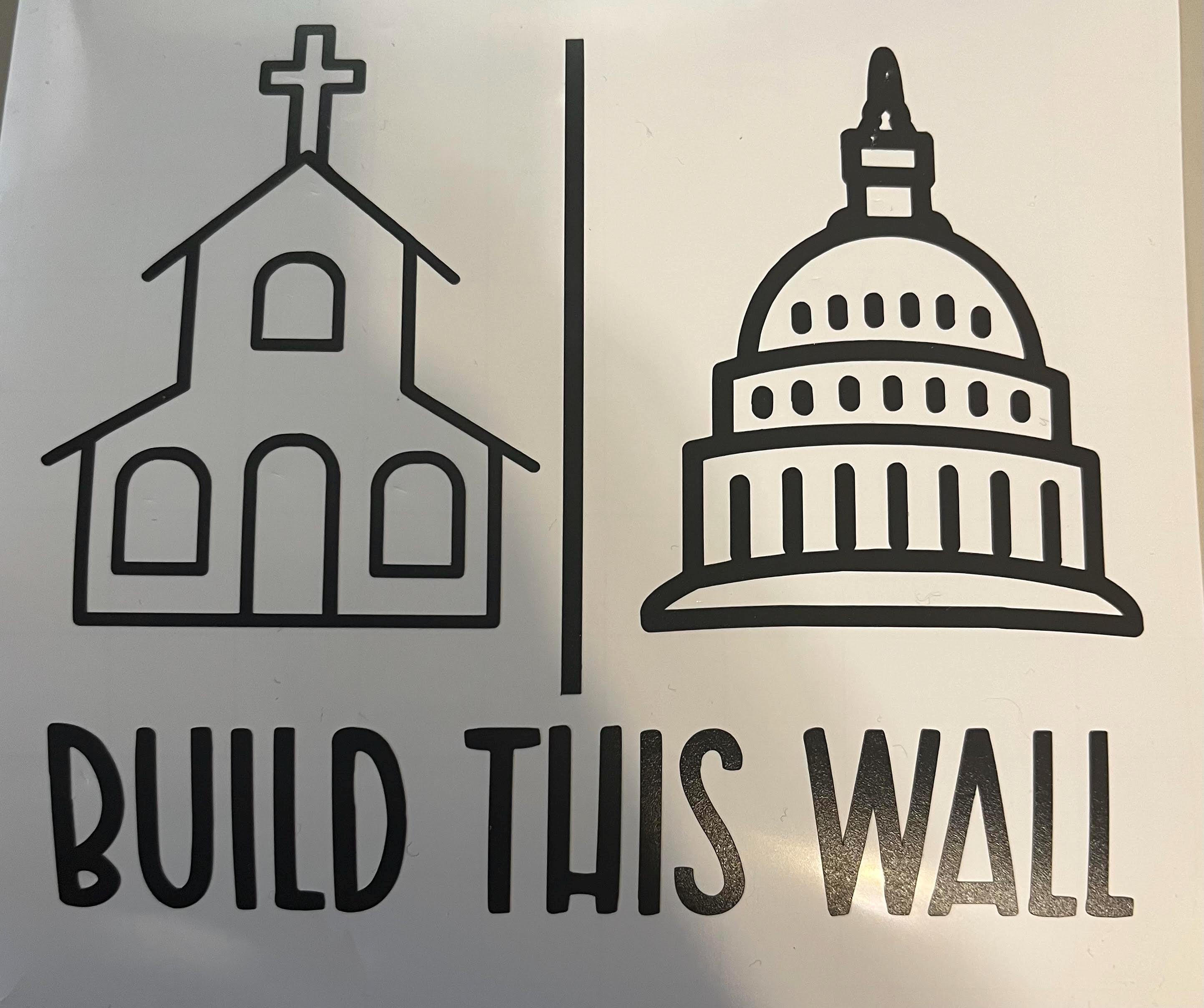 Build This Wall Car/mirror Decal - Etsy