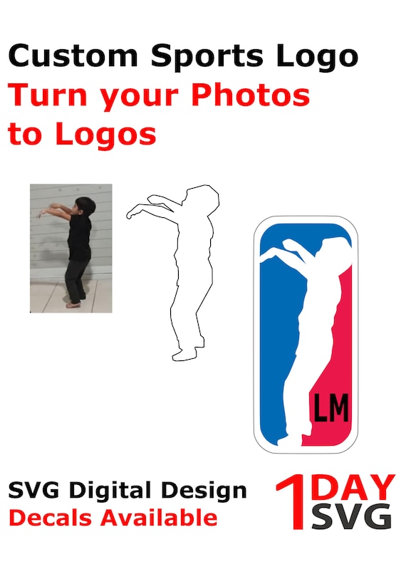 Custom Sports Logos and Decals. We Offer Custom Graphic | Etsy