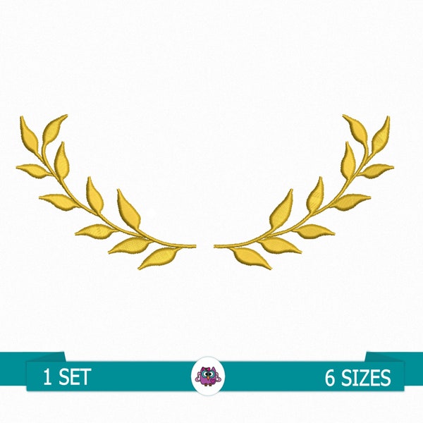 Gold Laurel Wreath - Etsy