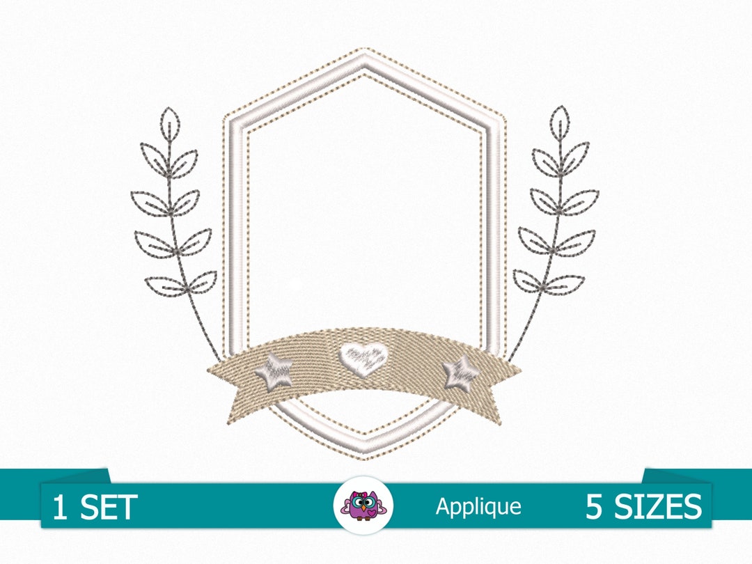 Frame Embroidery Designs - Frame Applique Design - Embroidery Machine ...