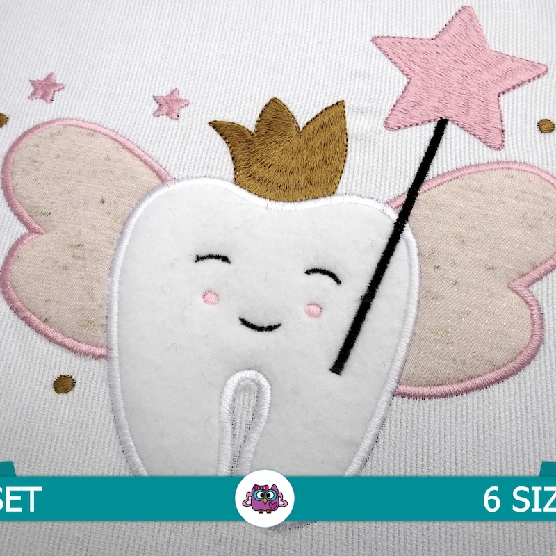 Tooth Applique - Etsy