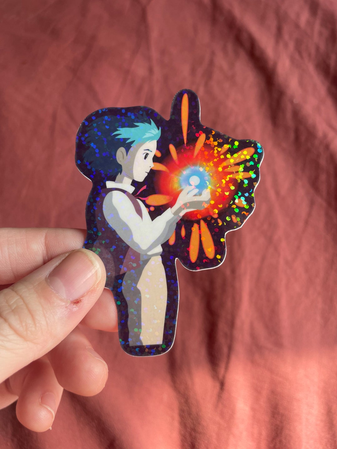 Howl Sticker Howls Moving Castle Sticker Ghibli Sticker - Etsy