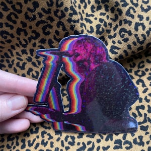 Nirvana Kurt Cobain Inspired Sticker Cool Stickers Music Stickers Rock ...