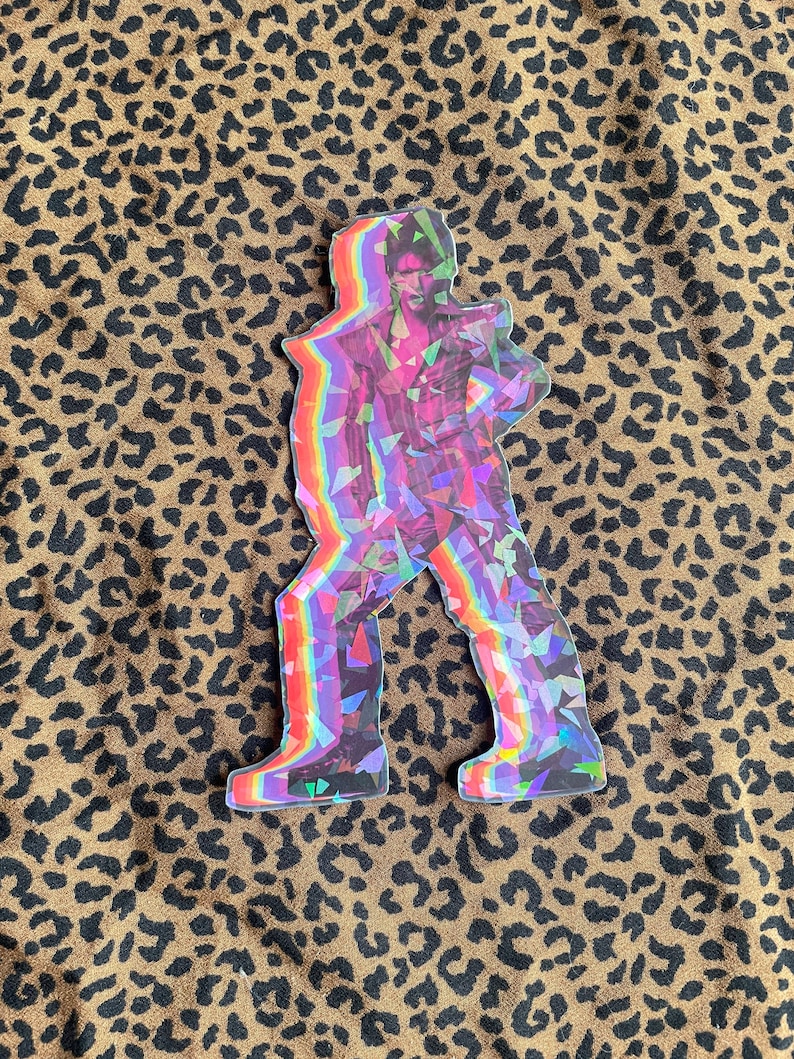 David Bowie Sticker Ziggy Stardust Rock and Roll Sticker - Etsy