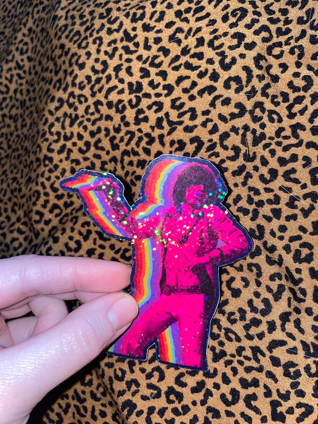 The Rolling Stones Mick Jagger Inspired Sticker Cool Stickers Music ...