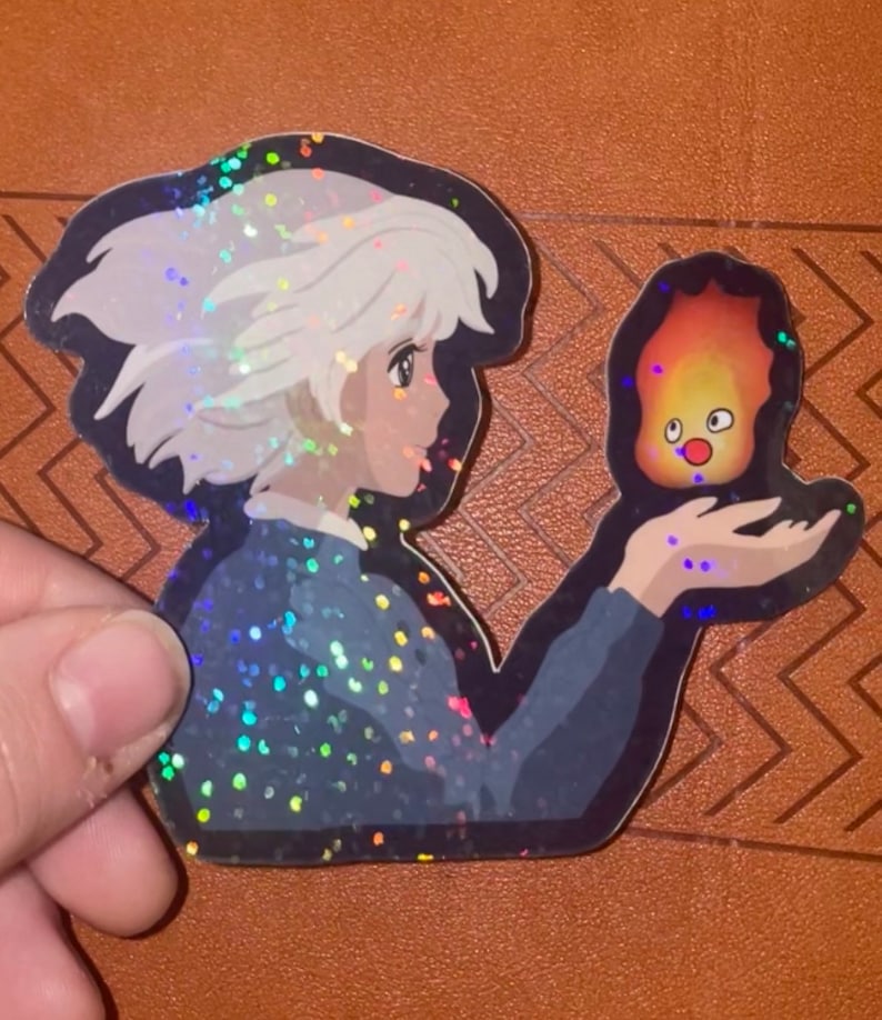 Howls Moving Castle Sticker Sophie Sticker Ghibli Sticker - Etsy