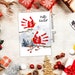 Hello Winter Handprint Art, Winter Handprint Craft, Home Decoration ...