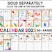 My Handprint Calendar 2024, Memory Book Printable for Prek, Preschool ...