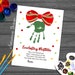 Everlasting Mistletoe Handprint Art, Mistletoes Handprint Craft ...