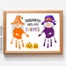 Halloween GNOMES Handprint Art, Happy Halloween Keepsake Craft ...