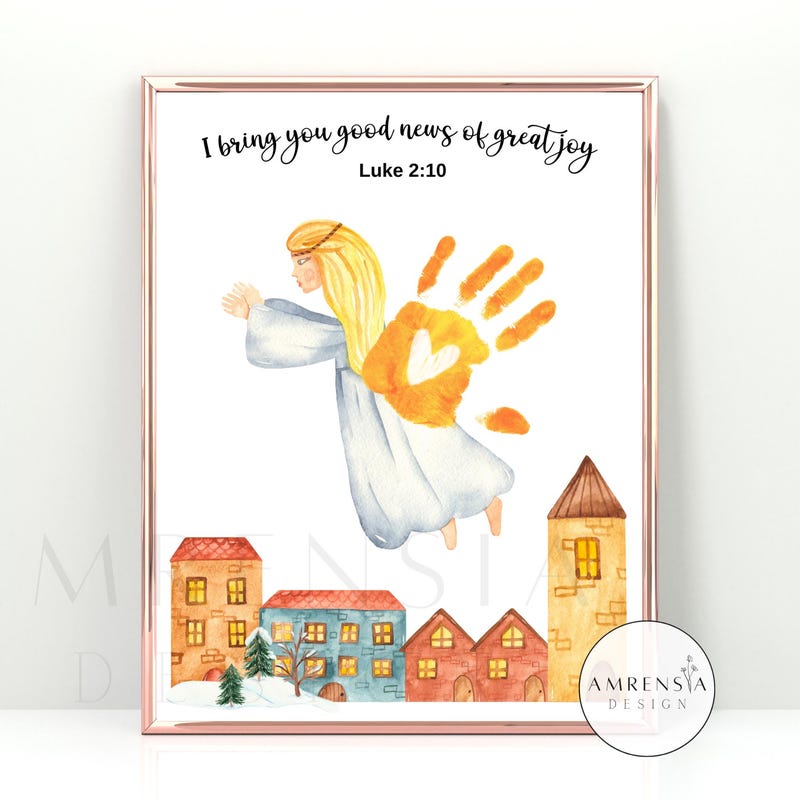 Christmas Handprint - Etsy
