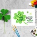 Cutest Clover in the Patch, St Patrick Day Handprint Art Template ...