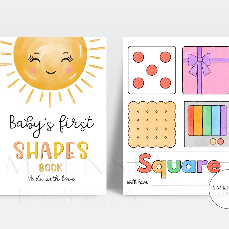 Nursery Shapes - Etsy