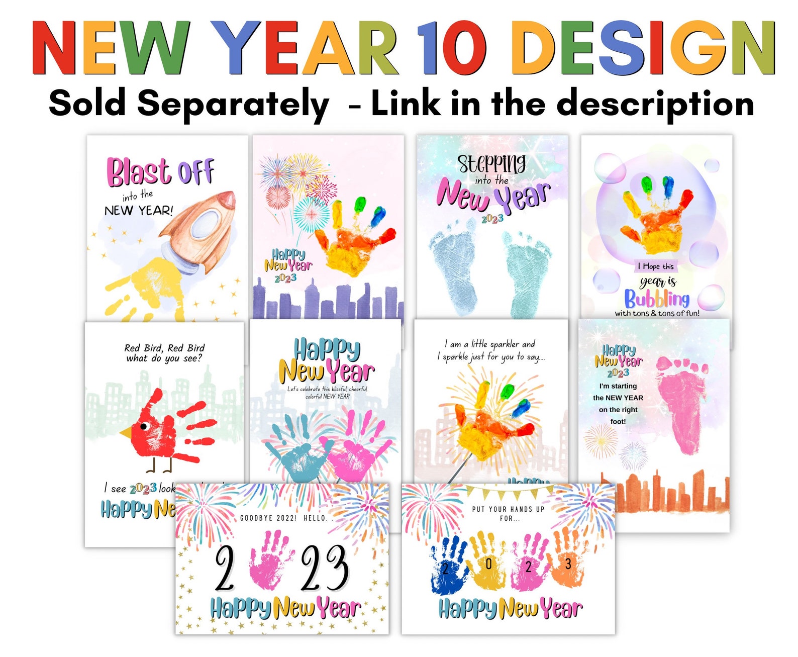 Handprint Memory Book Printable for Prek, Preschool Kindergarten 1st ...