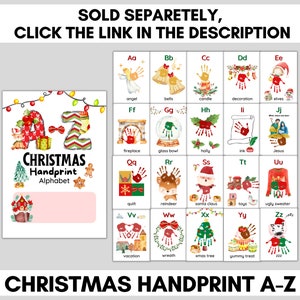 A to Z Thanksgiving Handprint Alphabet, Learning Alphabet, Keepsake ...