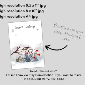 Seasons Tweetings Winter Handprint Art, Winter Handprint Craft, Home ...