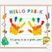 Teacher Gift Diy Handprint Craft Art, Thank You Teacher Appreciation ...