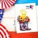 Happy 4th of July Handprint Printable for Preschool, God Bless America ...