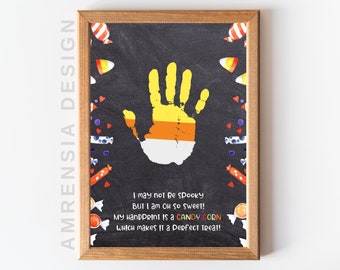 Grandparents Day Handprint Keepsake Happy Grandparents Day - Etsy