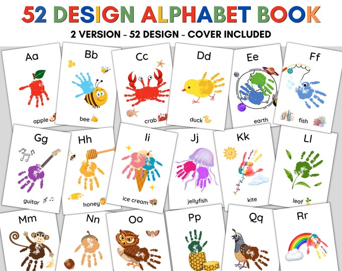 G is for Grapes Handprint Template / Letter G / DIY Alphabet Craft ...