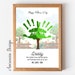 Happy Fathers Day Poem Tree Handprint Keepsake for Dad, DIY ...