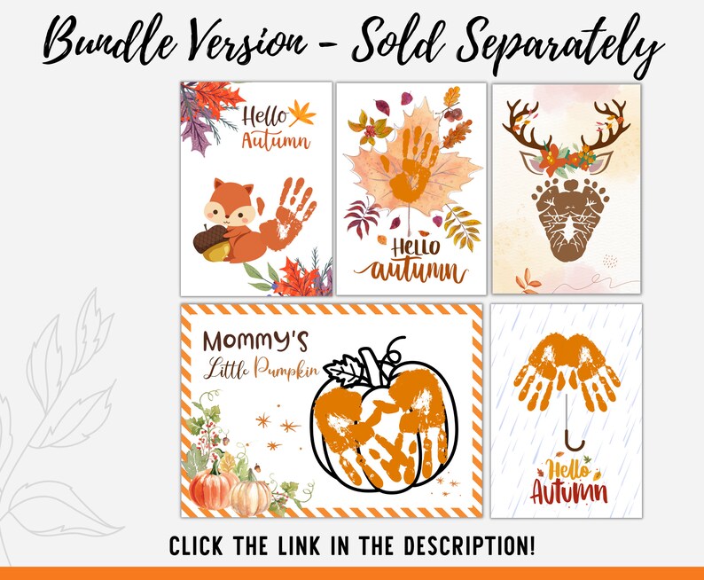 Handprint Craft for Autumn Fall Activity,handprint Craft, Preschool ...