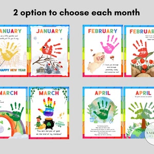 25 DESIGN Handprint Memory Book Printable for Prek, Preschool ...