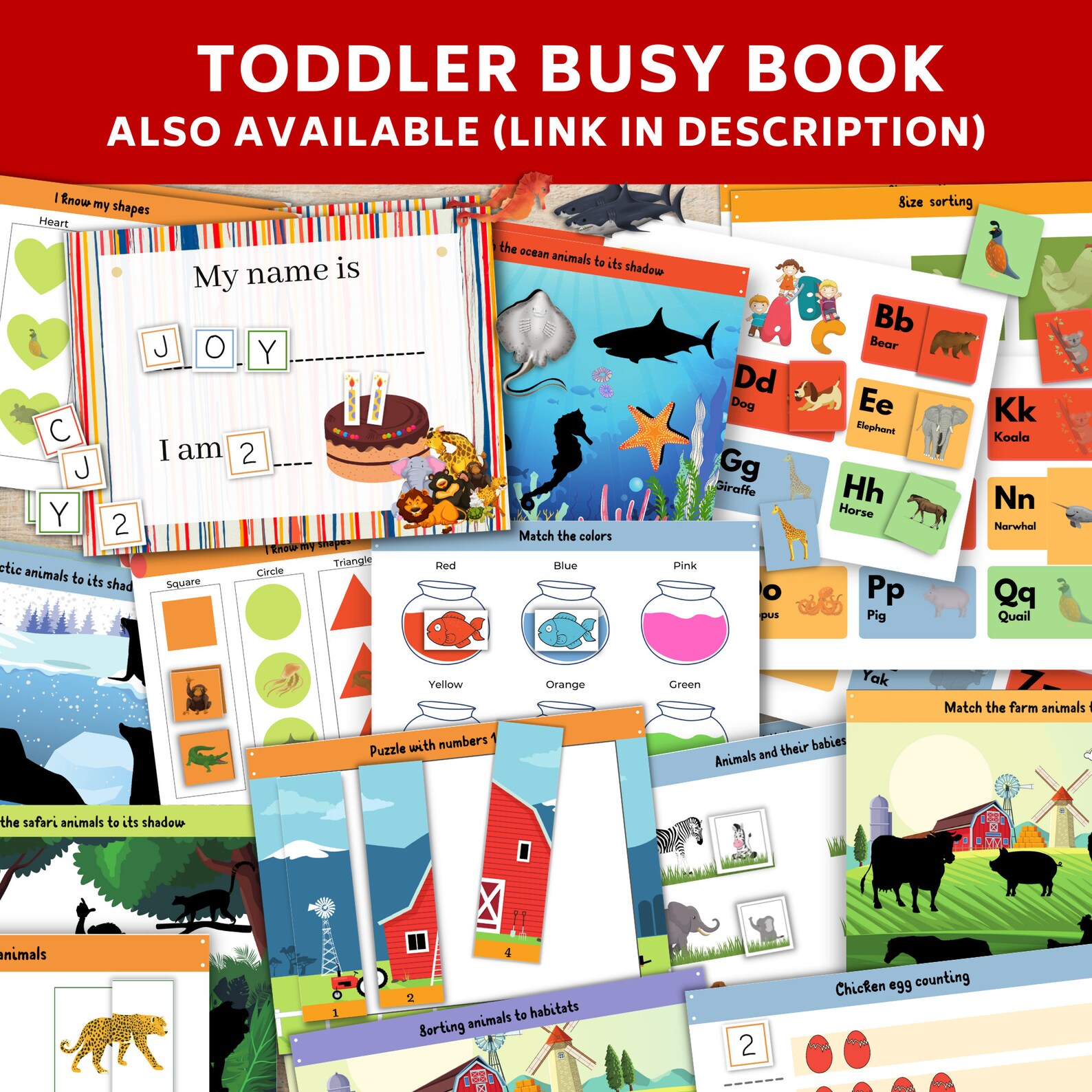 Name Spelling and Age Printable, Preschool Homeschool Activity ...