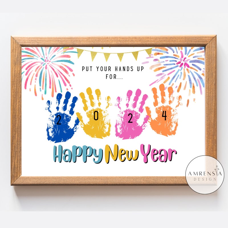 New Year Preschool Craft - Etsy