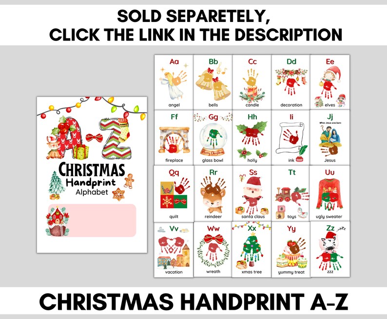 Handprint Memory Book Printable for Prek Preschool - Etsy