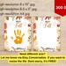 Hello FALL Craft Printable Hand Print Art, Easy Craft for Baby Toddler ...