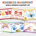 Bundle Kindness Handprint Art, Activity for Kindness Week, Printable ...