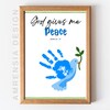 Jesus is Alive Easter Handprint Art Cross Christian Homeschool ...