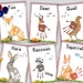 Woodland Animals Handprint Book, Printable Handprint Art, Preschool Pre ...