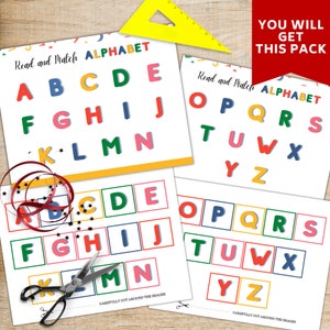 ABC Alphabet Letters Learning, Toddler Homeschool Preschool ...