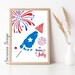 Little Firecracker Easy Footprint Craft for Happy 4th of July, USA ...