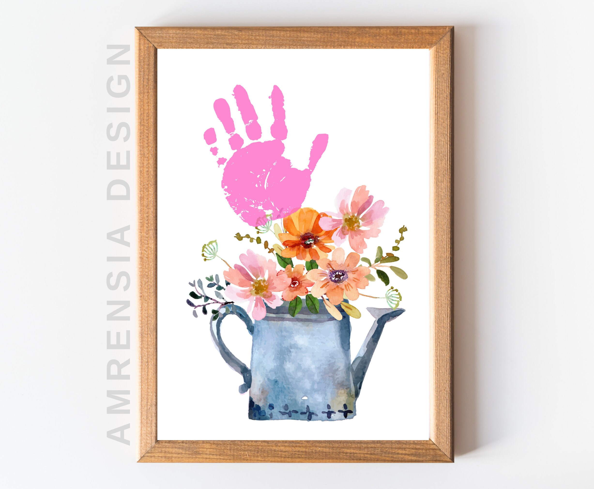 Teacher Appreciation Handprint Art Flower for Teacher Thank - Etsy