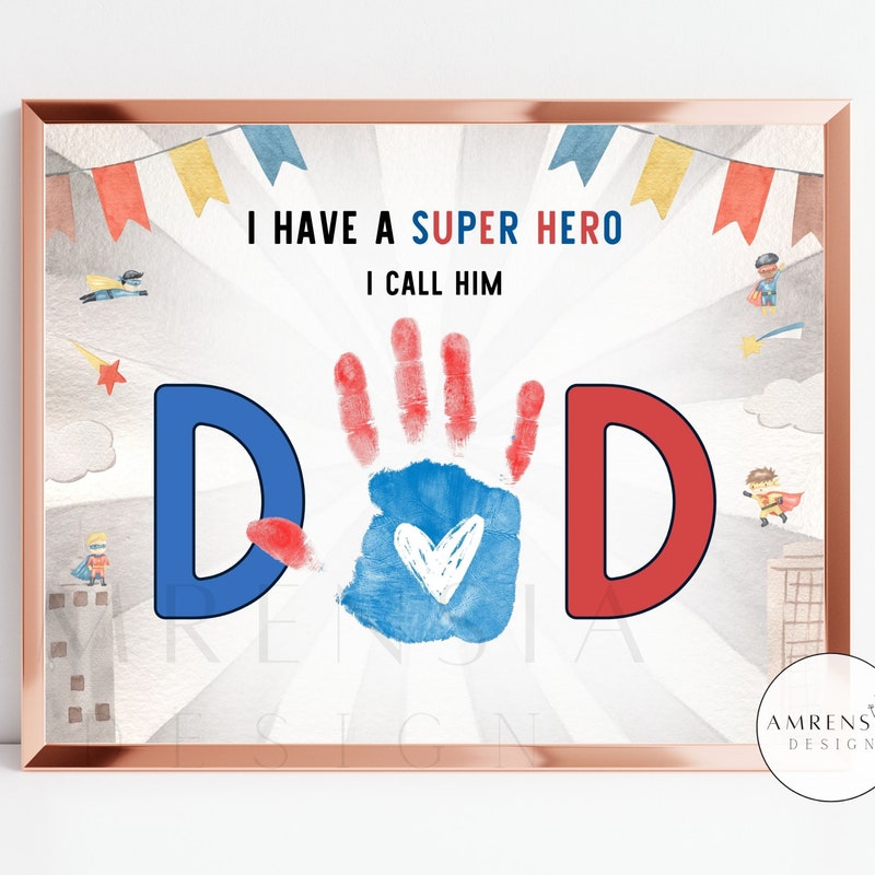 My Dad My Hero Memory - Etsy